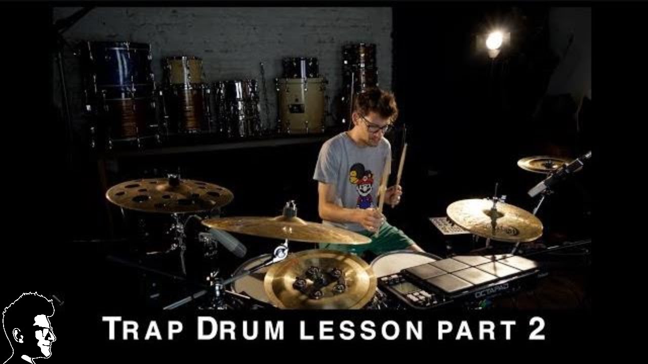 Trap Drum Lesson by The Hybrid Drummer - YouTube