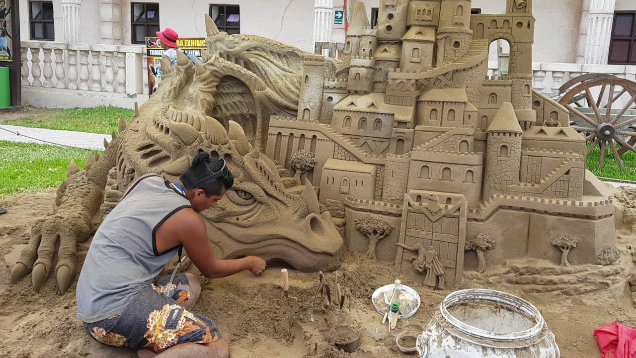 Ruben Rebatta -Castillo de arena Lima Perú - YouTube