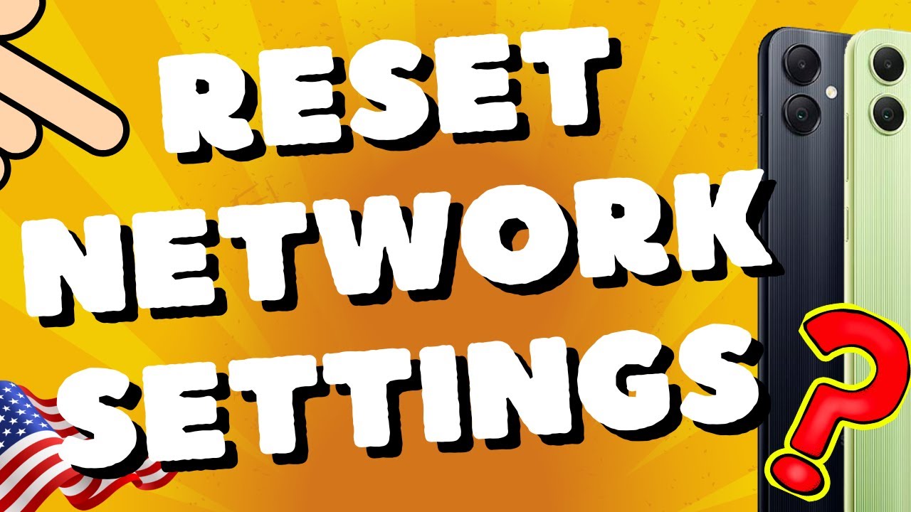 How to Reset Network Settings on Samsung Galaxy A04 A05 Restore Network Settings - YouTube