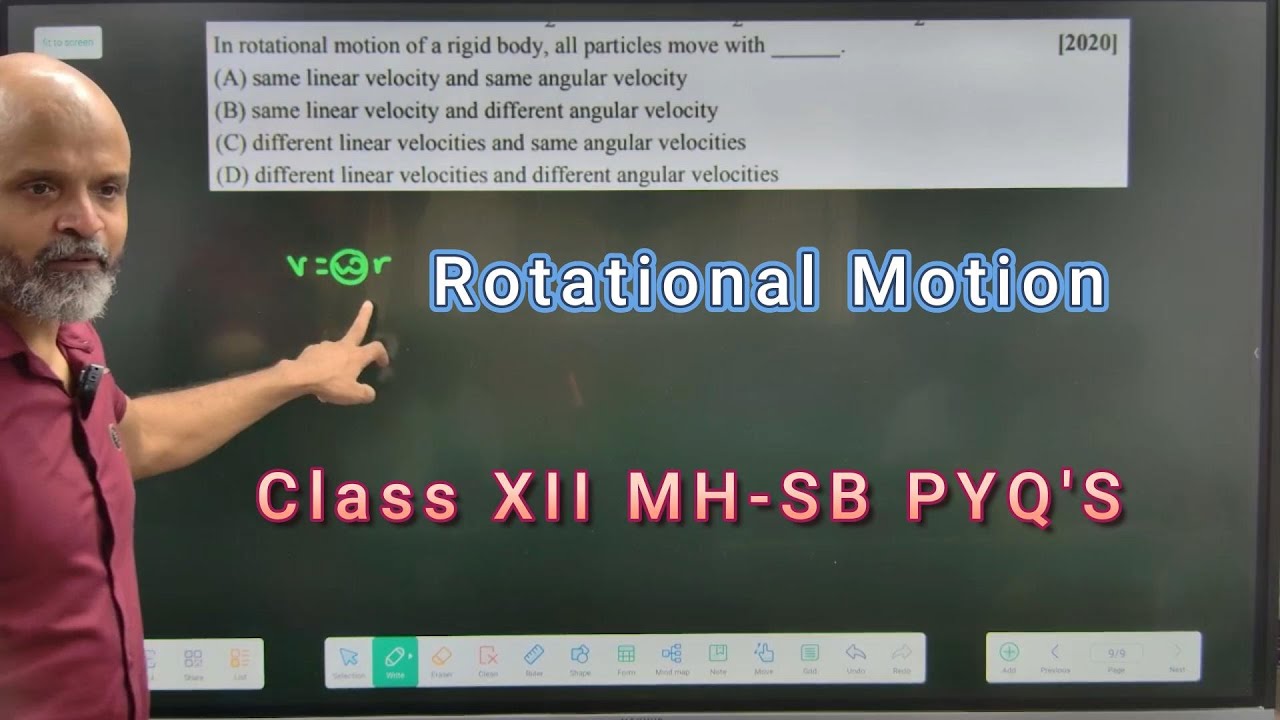 Class XII Physics Rotational Motion Previous Years Questions for ...