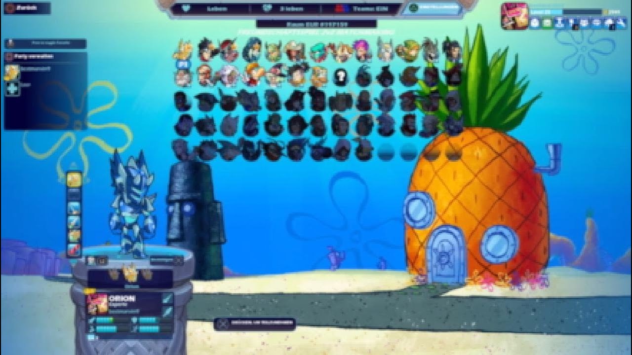 Neue SpongeBob map in Brawlhalla - YouTube