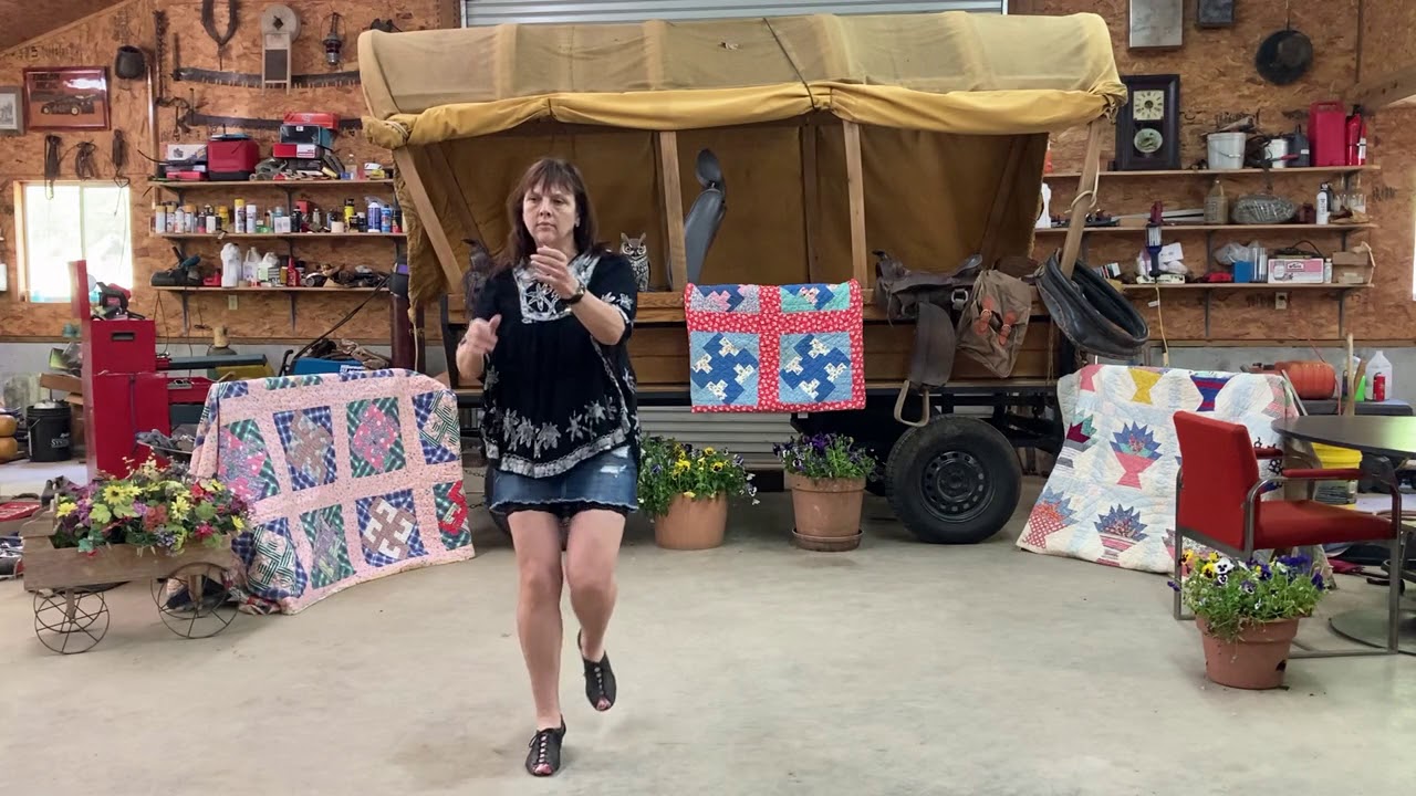 Mockingbird Line Dance by Debbie Gibson-McClain - YouTube