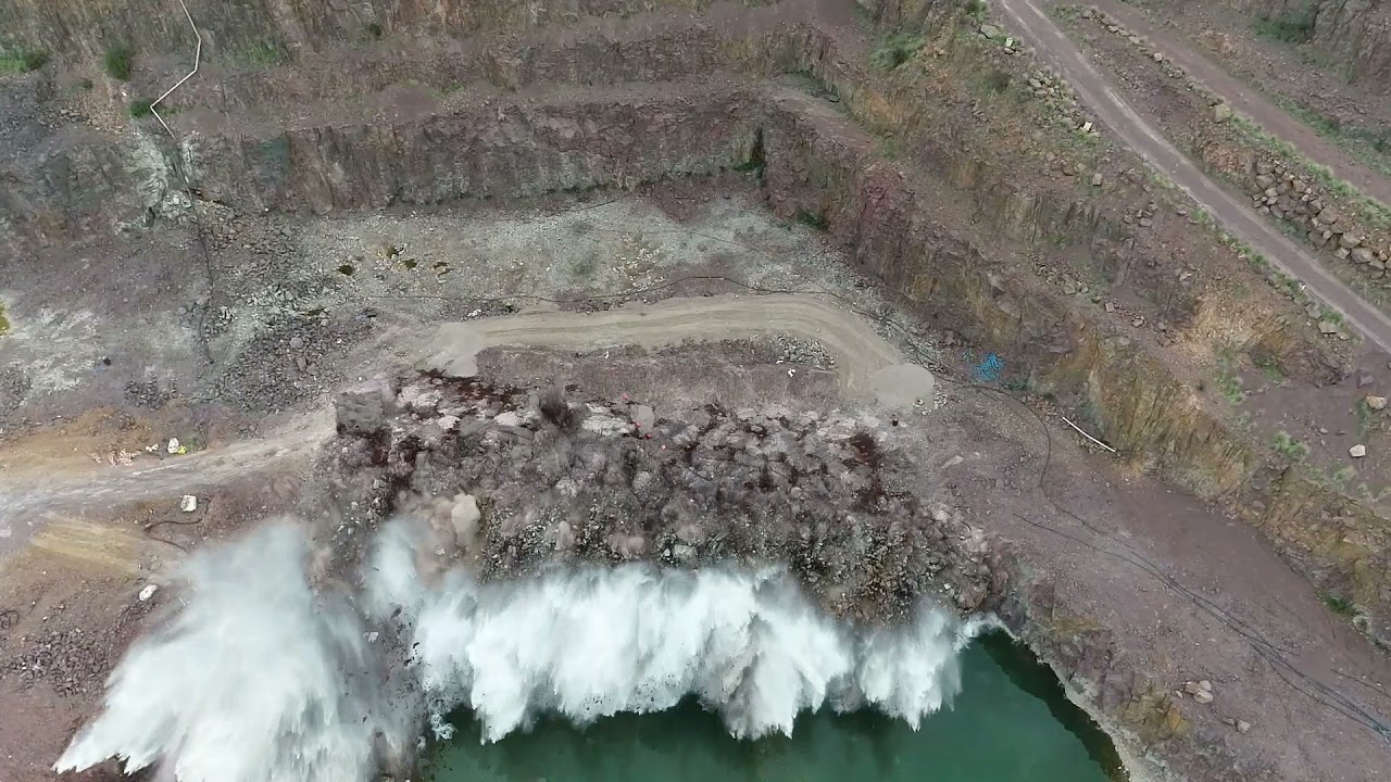 Great Control on a Quarry Blast (front angle) - YouTube