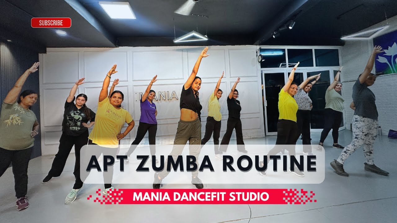 APT FULL ZUMBA ROUTINE | FULL BODY ZUMBA | FITNESS | ZUMBA AT HOME ...