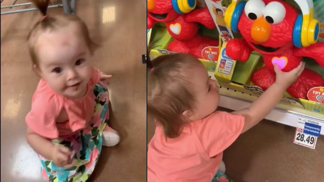 Cute Everly playing with Toys | Maddie Lambert - YouTube