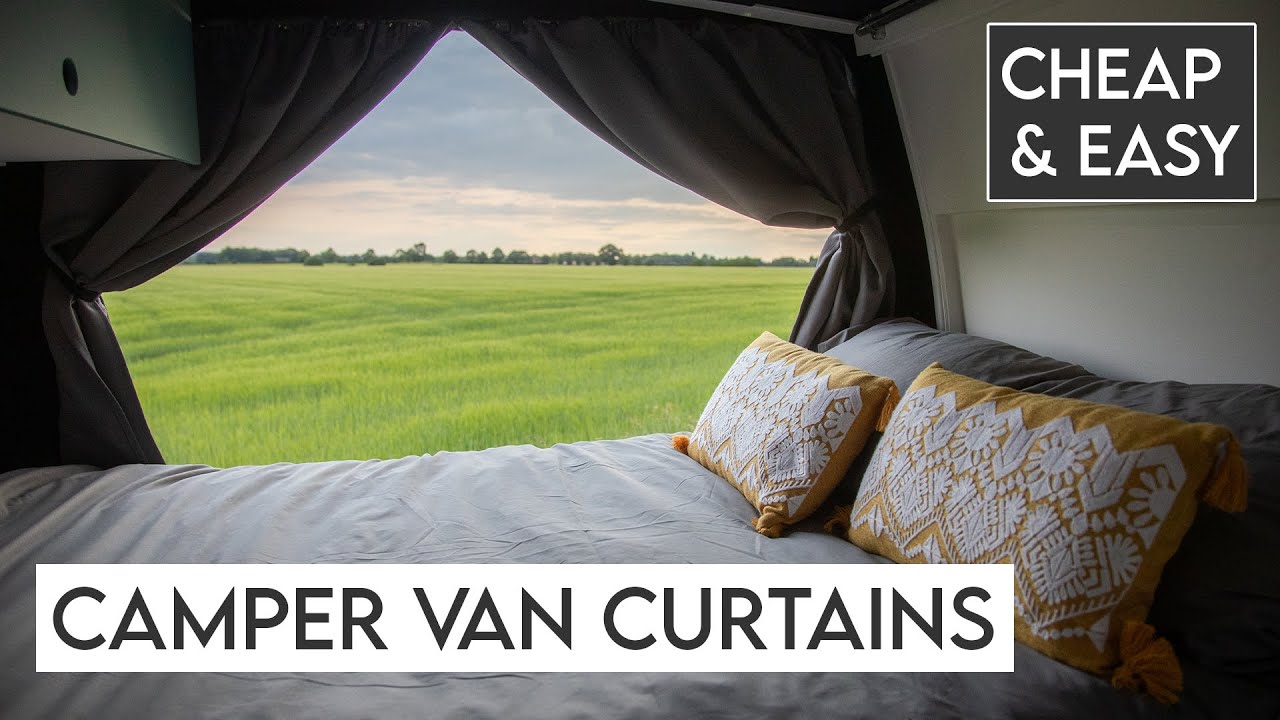 Fitting Camper Van Curtains | Cool In The Summer, Warm In The Winter ...