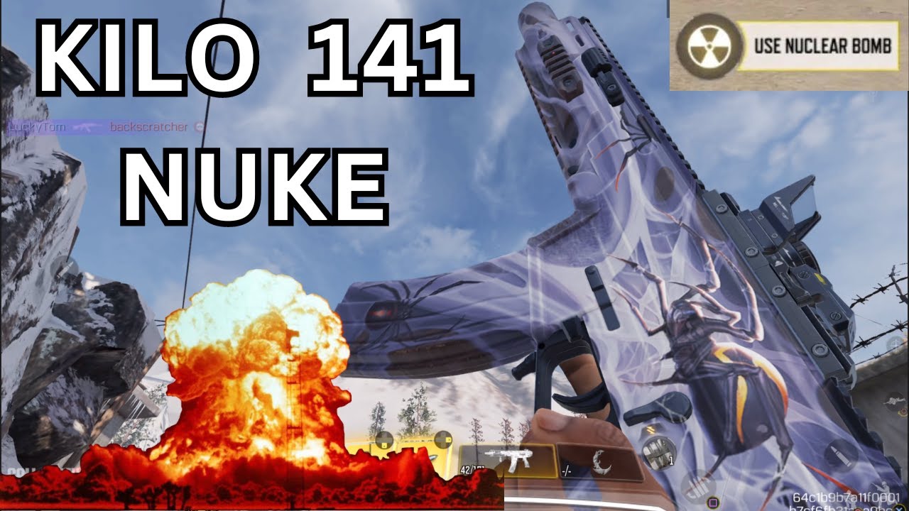 Another CLASSIC Gun... KILO 141 Nuke!! (Nuke with Every Gun in COD ...