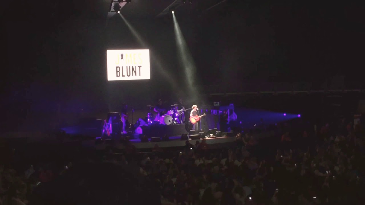 Ed Sheeran Concert Philadelphia James Blunt - YouTube