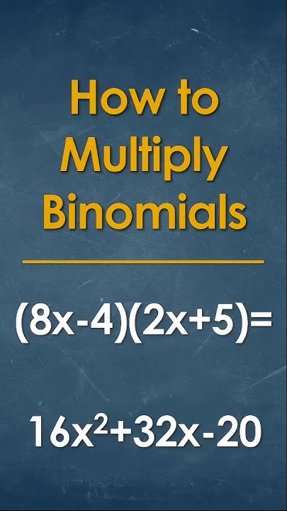 Multiply Binomials with the Box Method Explained Quickly and Easily ...