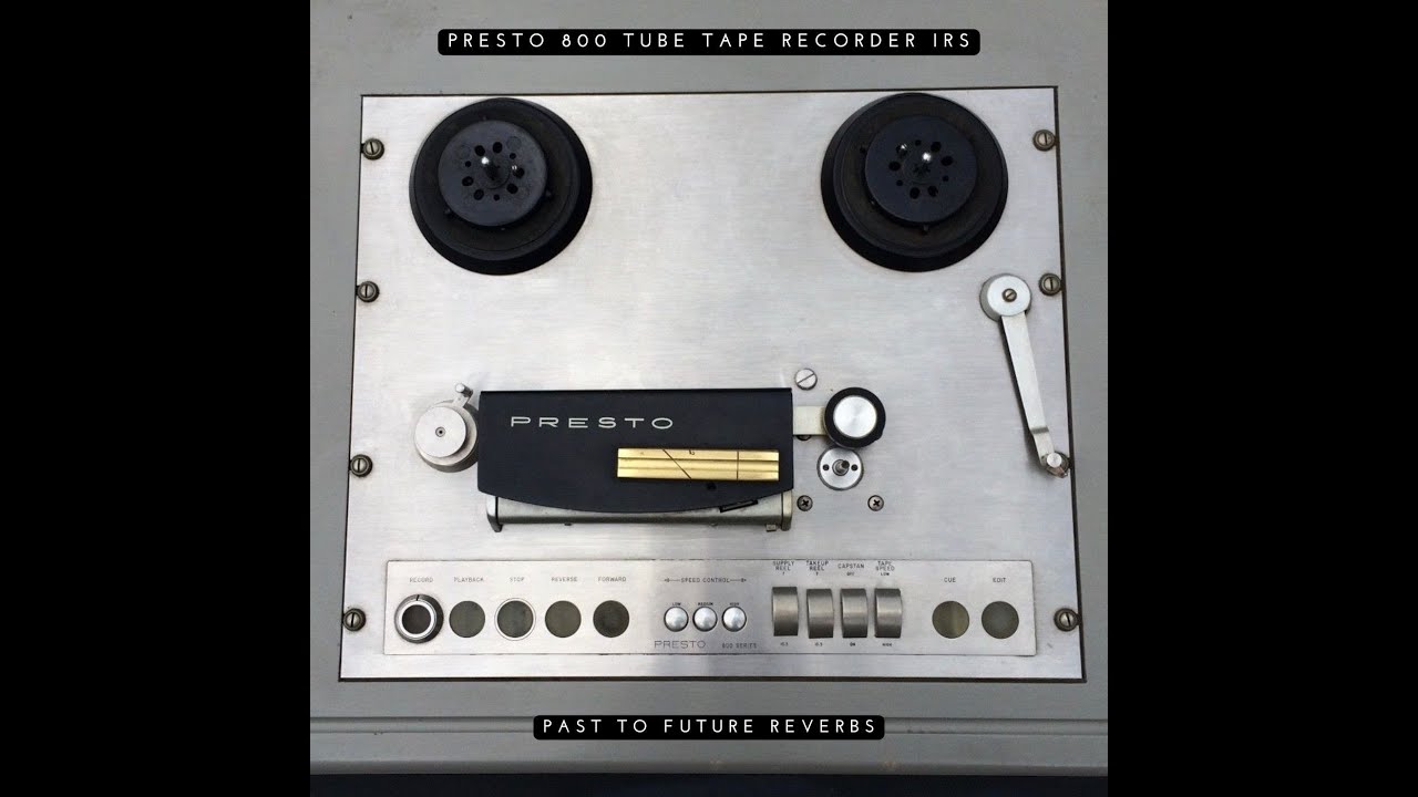 PRESTO 800 TUBE TAPE RECORDER IRS! Demo - YouTube