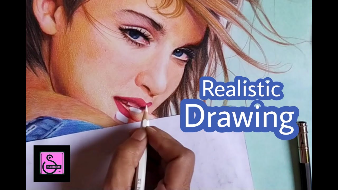How to draw Madonna step by step, pencil sketch Madonna - YouTube