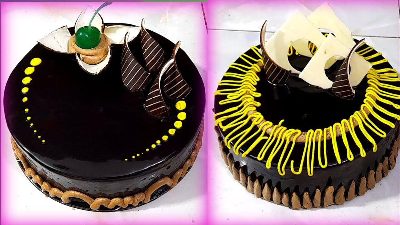 Chocolate cake Decoration-coming soon // New Chocolate cake Decorating ...