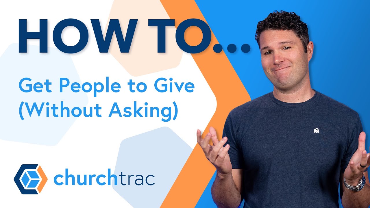 How to Ask People to Give (Without Asking Them to Give) - YouTube