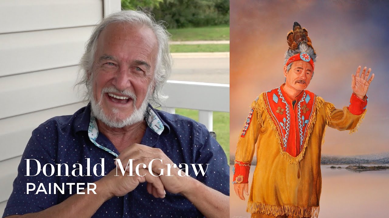 Donald McGraw: Painter and Artist of the Chiefs - YouTube