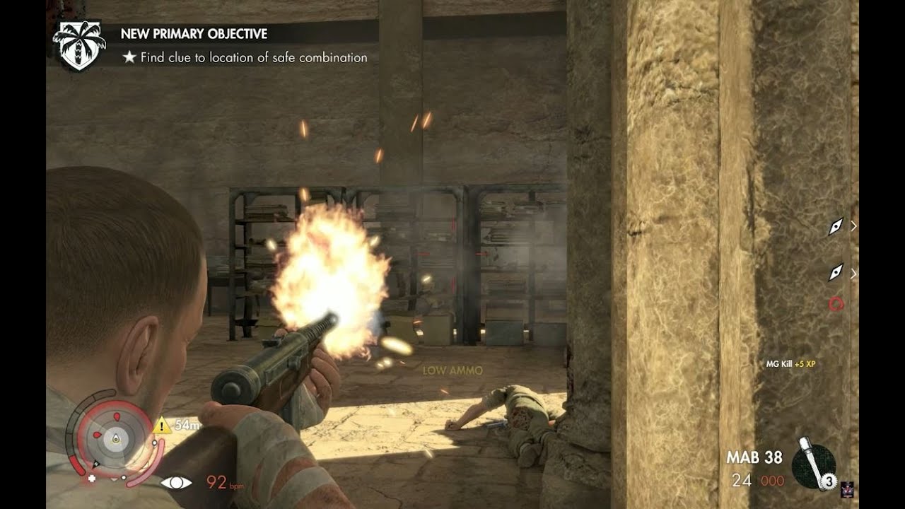 Sniper Elite V3 (Mission 6 Kasserine Pass) Gameplay - YouTube