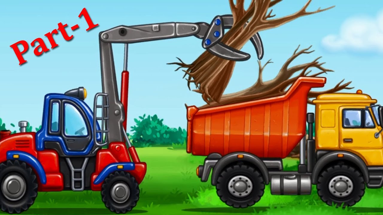 building construction Animation Video|Kids Cartoon Video| part-1 - YouTube