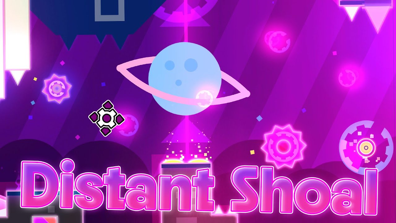 "Distant Shoal" by Nemsy [ALL COINS] | Geometry Dash Daily #898 [2.11 ...
