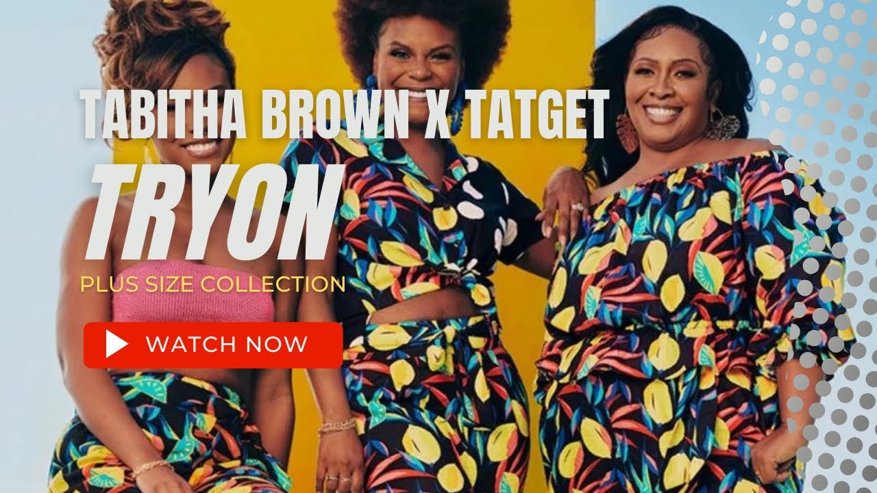 Tabitha Brown X Target Plus Size Try-on Haul - YouTube