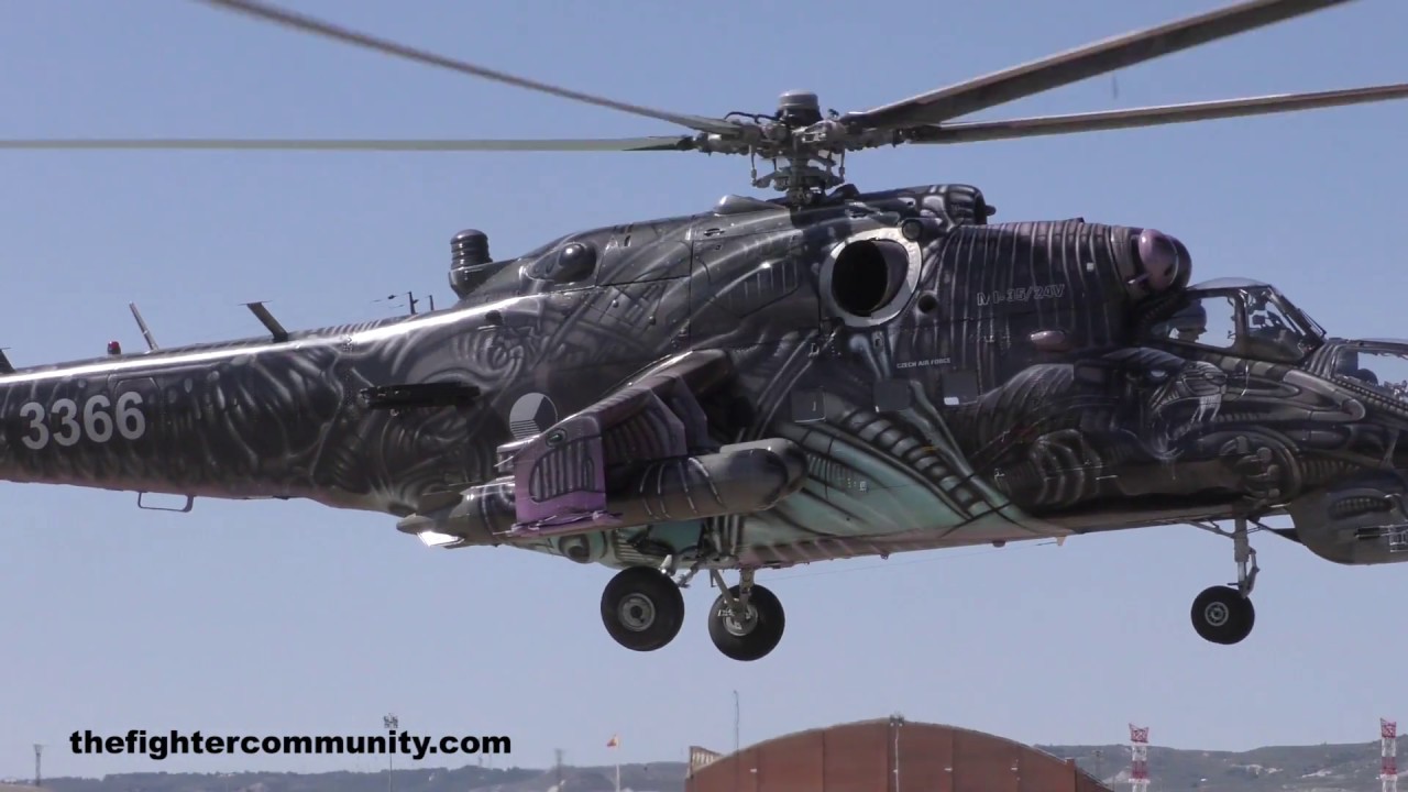 TIGER SHOW: Helicopters. NATO Tiger Meet 2016 Zaragoza - YouTube