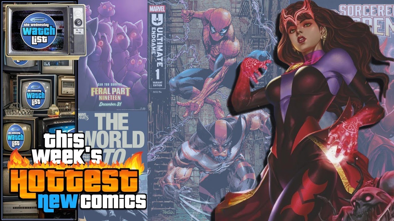 This Week's Hottest New Comic Book Releases! 🔥 Wednesday Watch List 🔥 ...