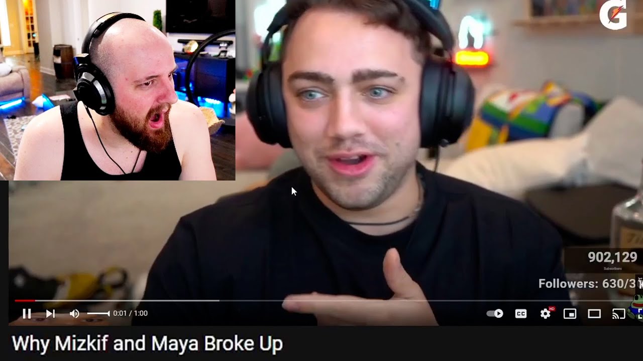 Mizkif on why him and Maya Broke Up - The Real Reason - YouTube