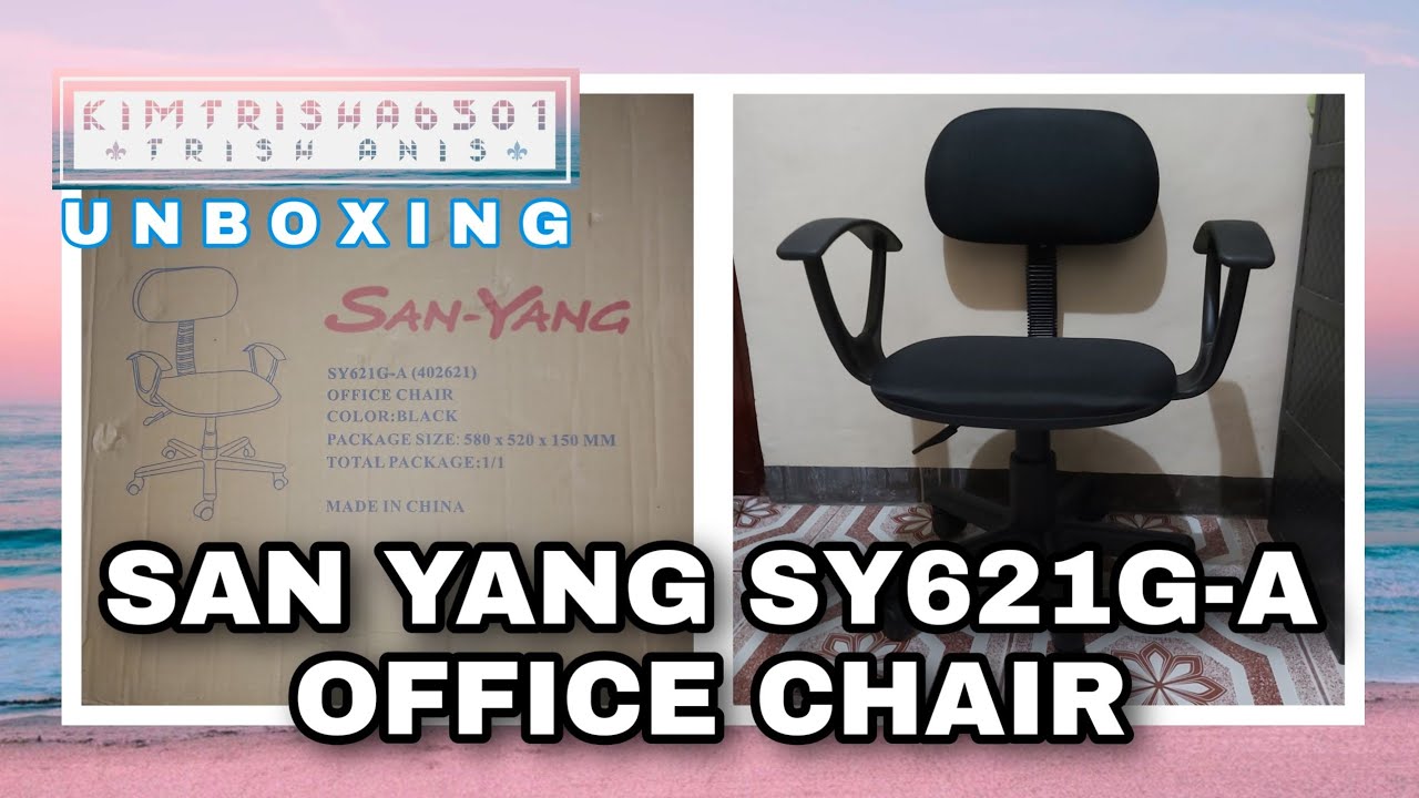 [UNBOXING + ASSEMBLE] SAN YANG SY621G-A OFFICE CHAIR - YouTube