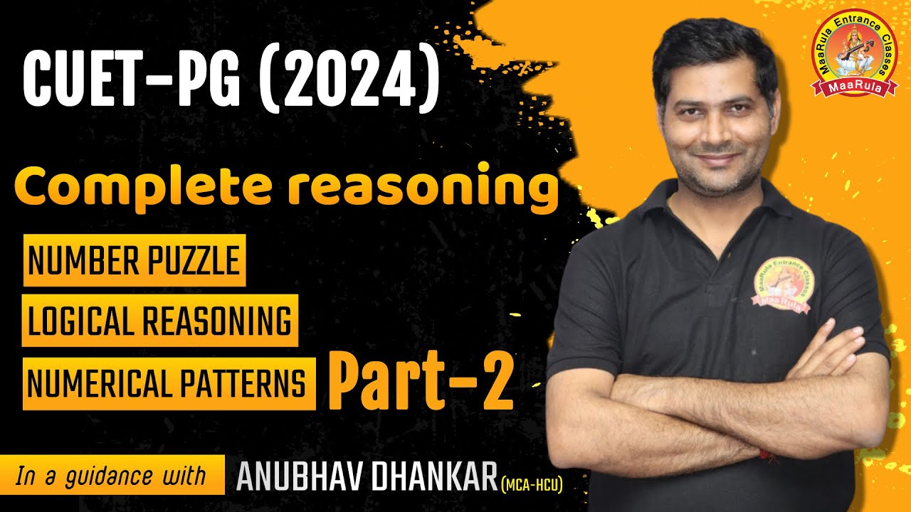 Logical Reasoning cuet-pg | NUMBER PUZZLE | Fill in the Blanks ...