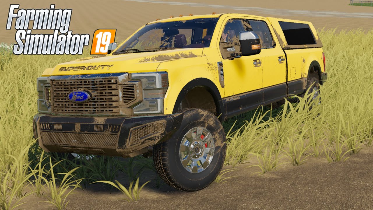 FS19 - FORD F-250 OFF-ROAD fun! - PICK-UP New Car mod for Farming ...