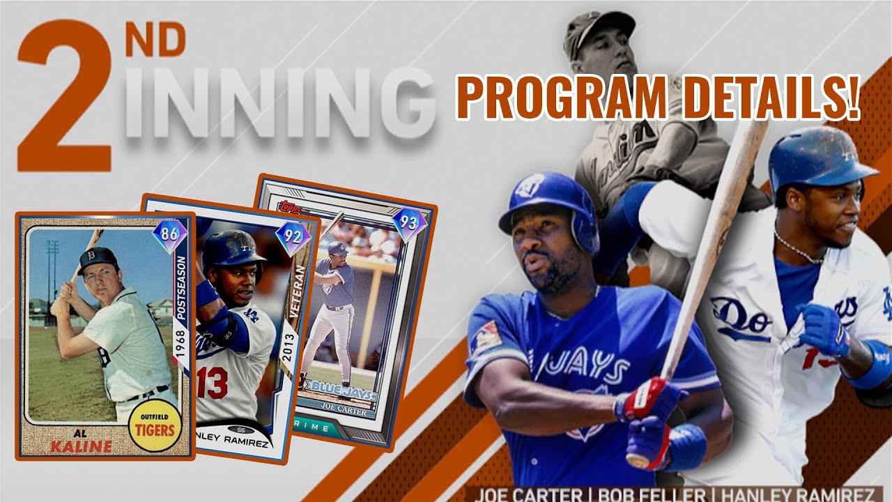 2ND INNING PROGRAM FULL DETAILS! MLB The Show 20 - YouTube