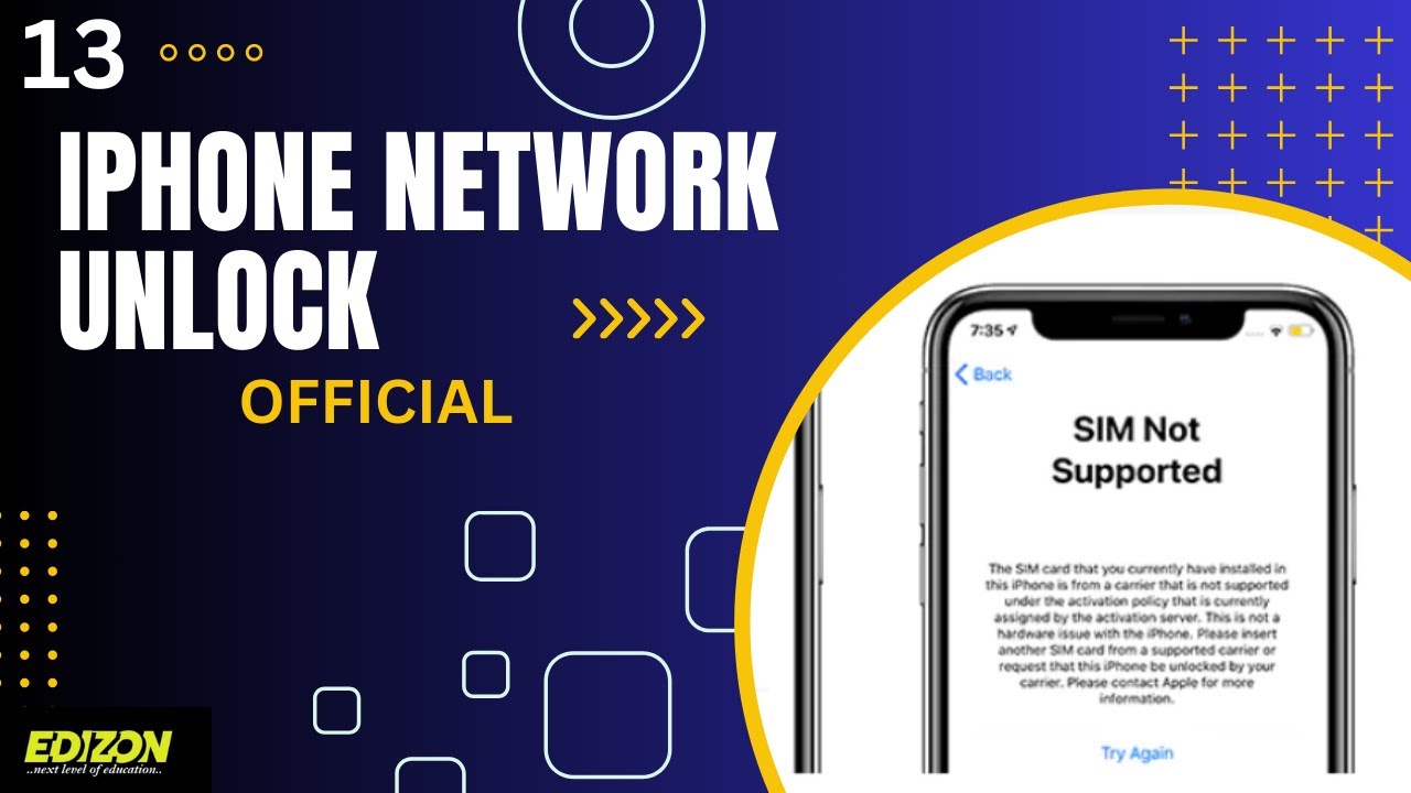 IPHONE NETWORK LOCK OFFICIALY UNLOCK - YouTube