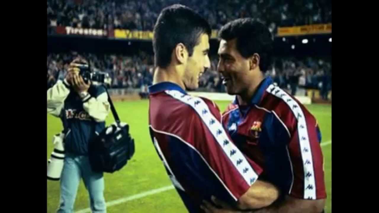 Pep Guardiola habla de Romário - YouTube