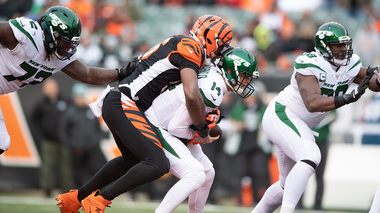 Every Bengals Sack | 2019 Season Highlights - YouTube