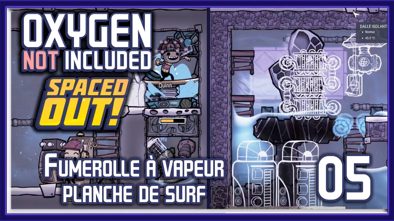ONI SPACED OUT - Fumerolle à vapeur et Planche de surf - Ep. 05 - YouTube