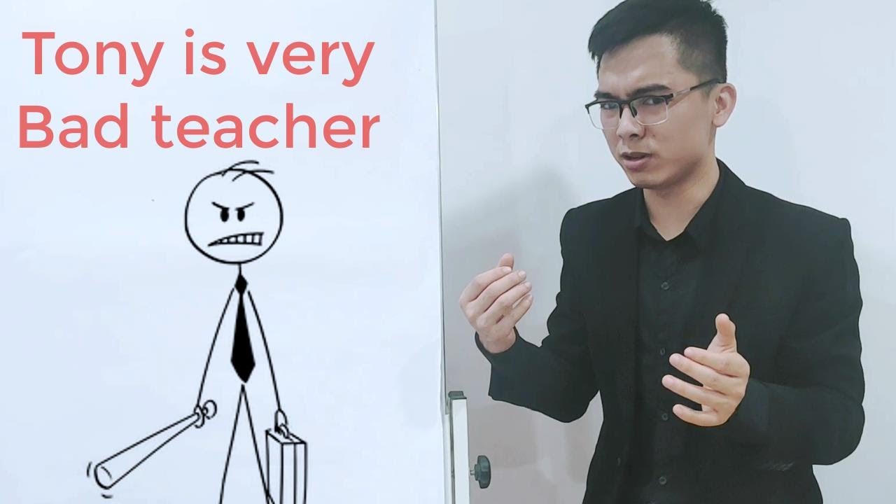 Evil Tony Teacher Part 3 - Tony English - Tiếng Anh Tư Duy - YouTube