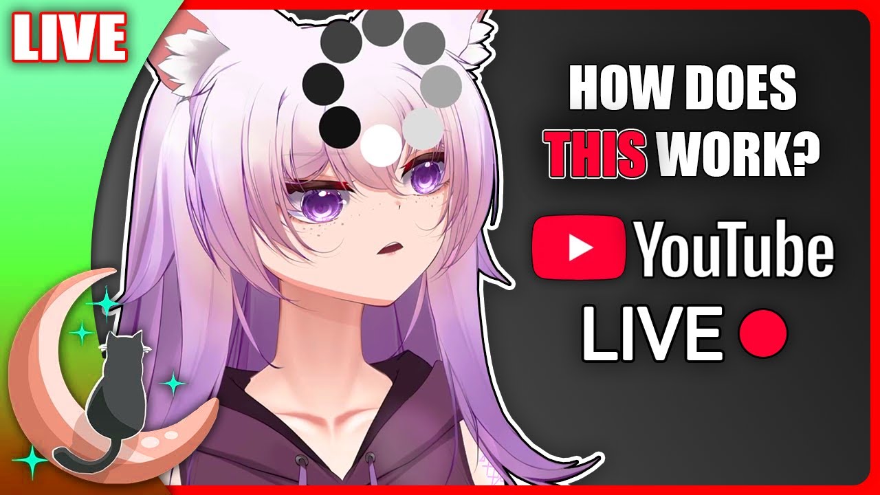 My First YouTube Stream, Excuse The Scuff 😅 | VTuber LIVE - YouTube