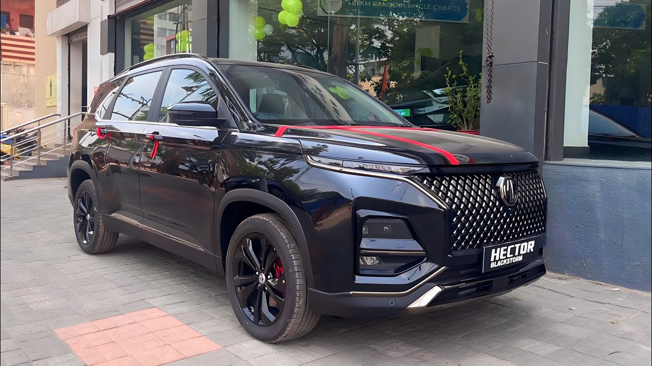 New MG Hector 2024 Black Storm Edition Detailed Review || The Real ...