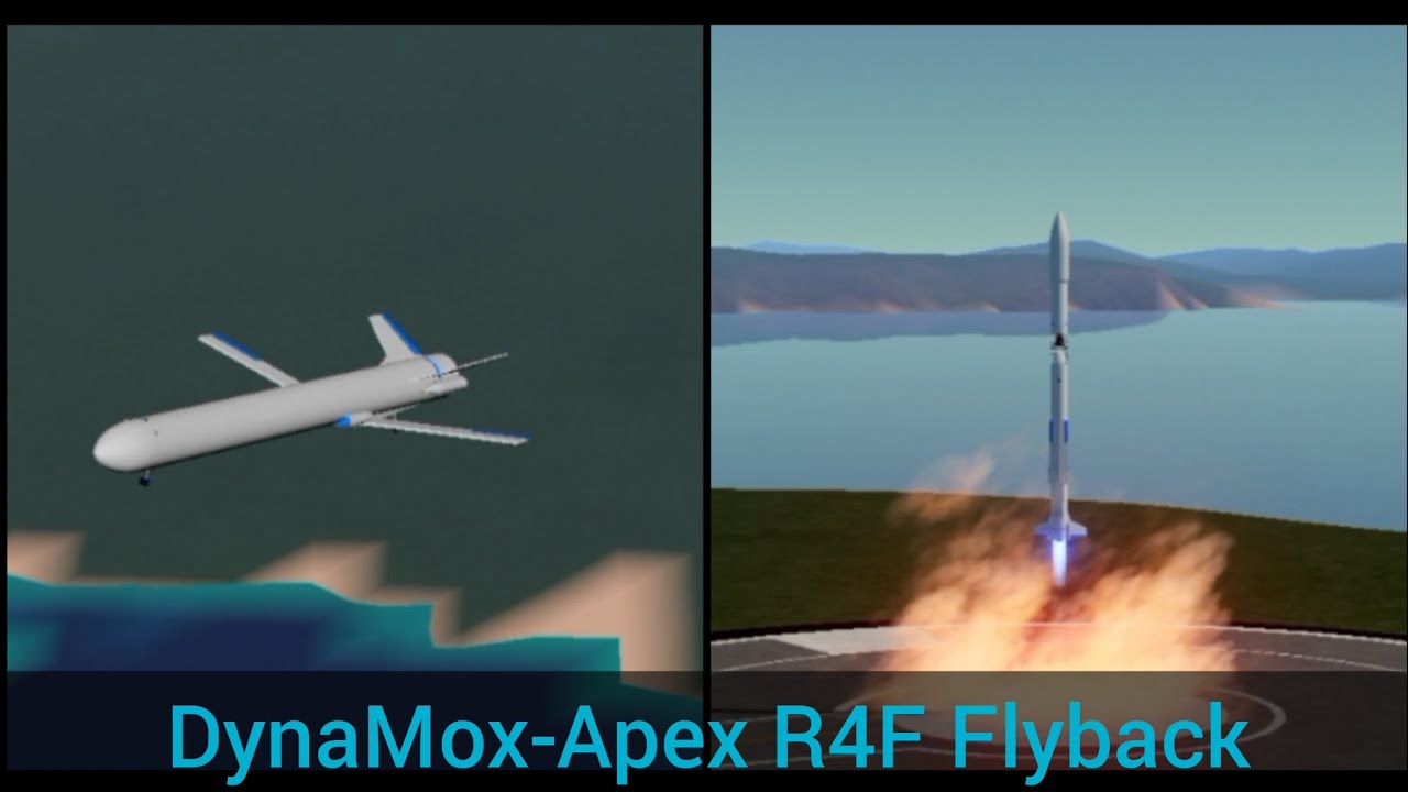 DynaMox-Apex R4F Methane Powered Fly back Booster 15 Tons to LEO - YouTube
