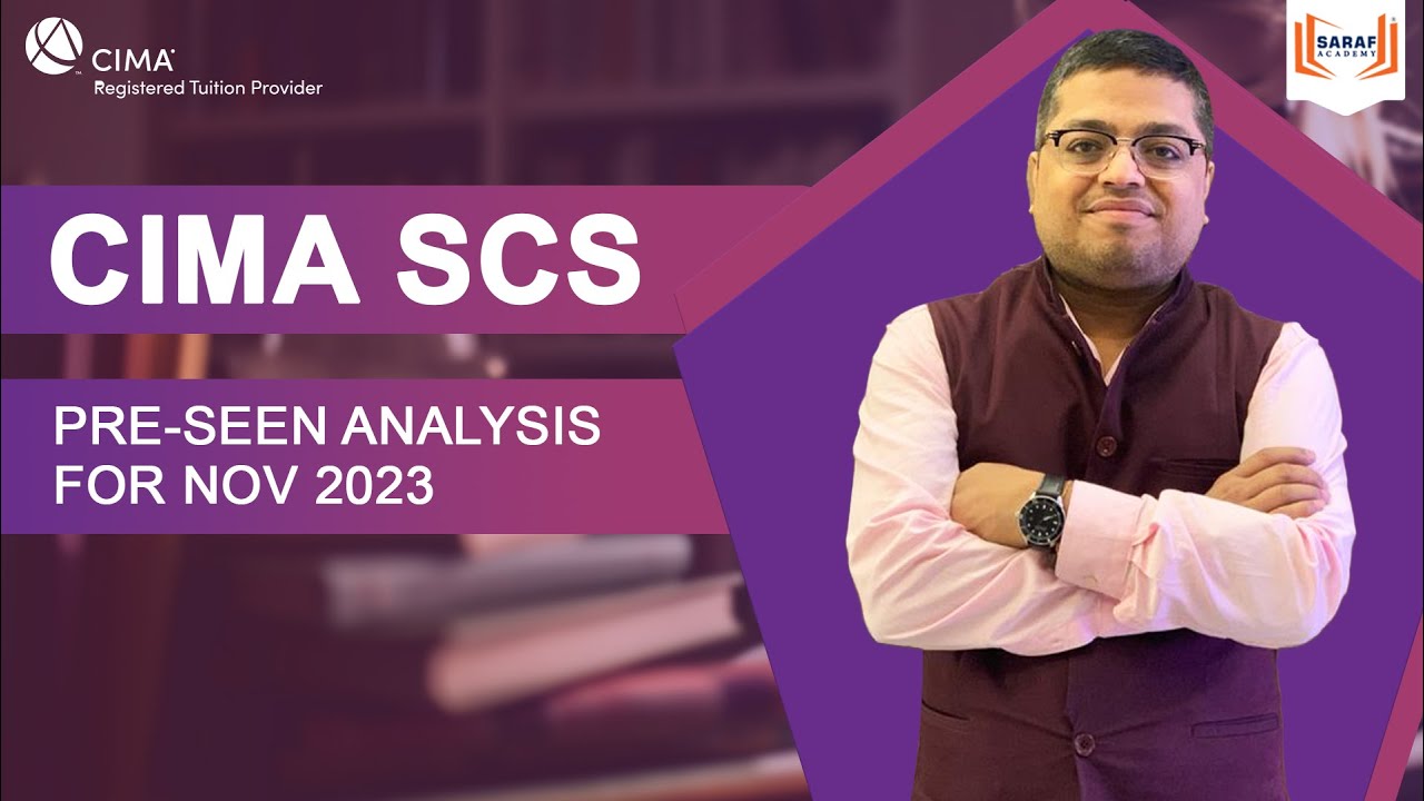 CIMA SCS | PRESEEN ANALYSIS FOR NOV 2023 - YouTube
