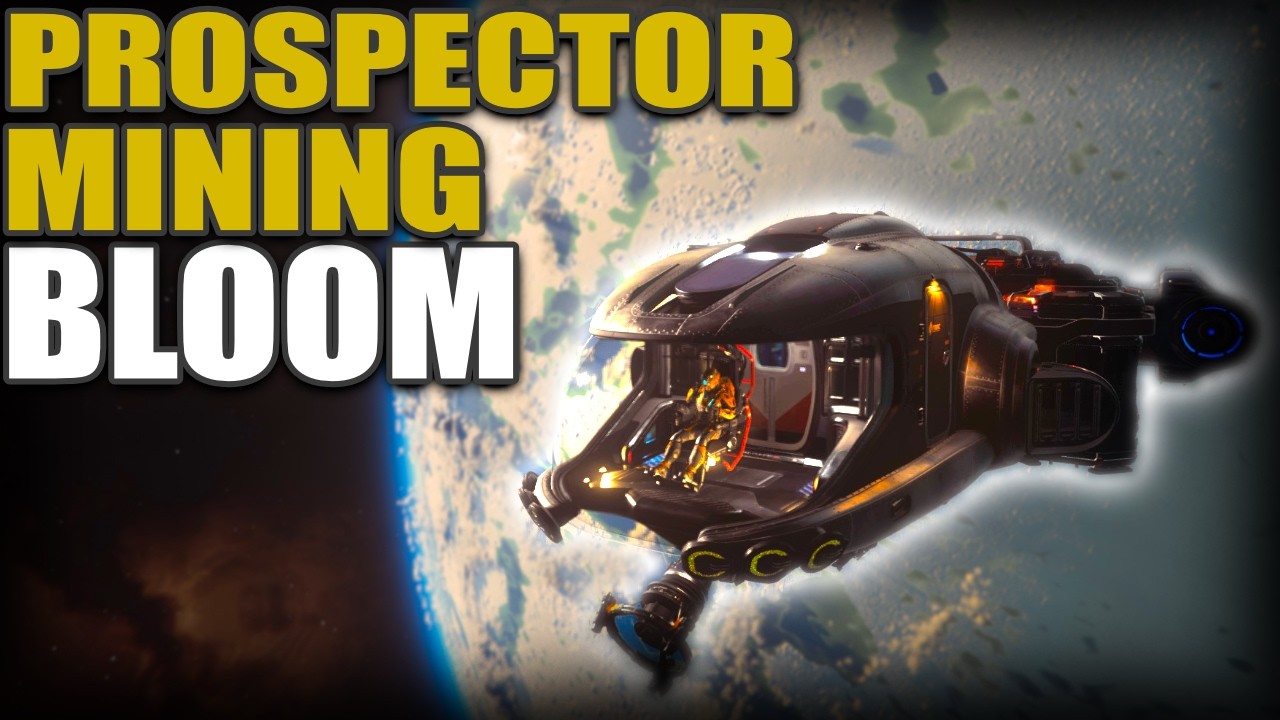 Is Prospector Mining On Bloom Worth It In Star Citizen 4.0.2? - YouTube