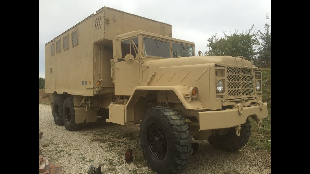M934 5 ton 6x6 walk around - YouTube
