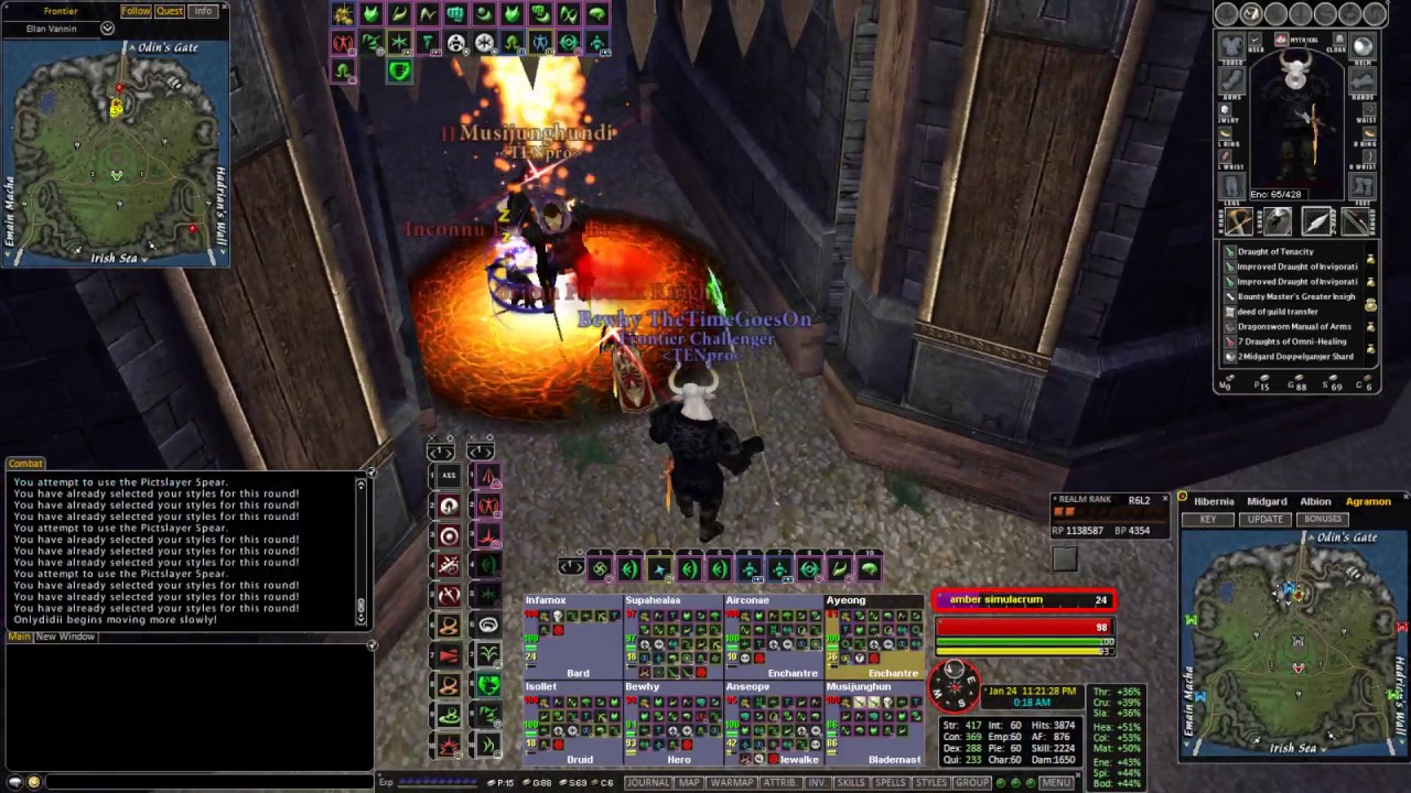 [DAOC]Ywain HIB Hero RVR Movie - YouTube