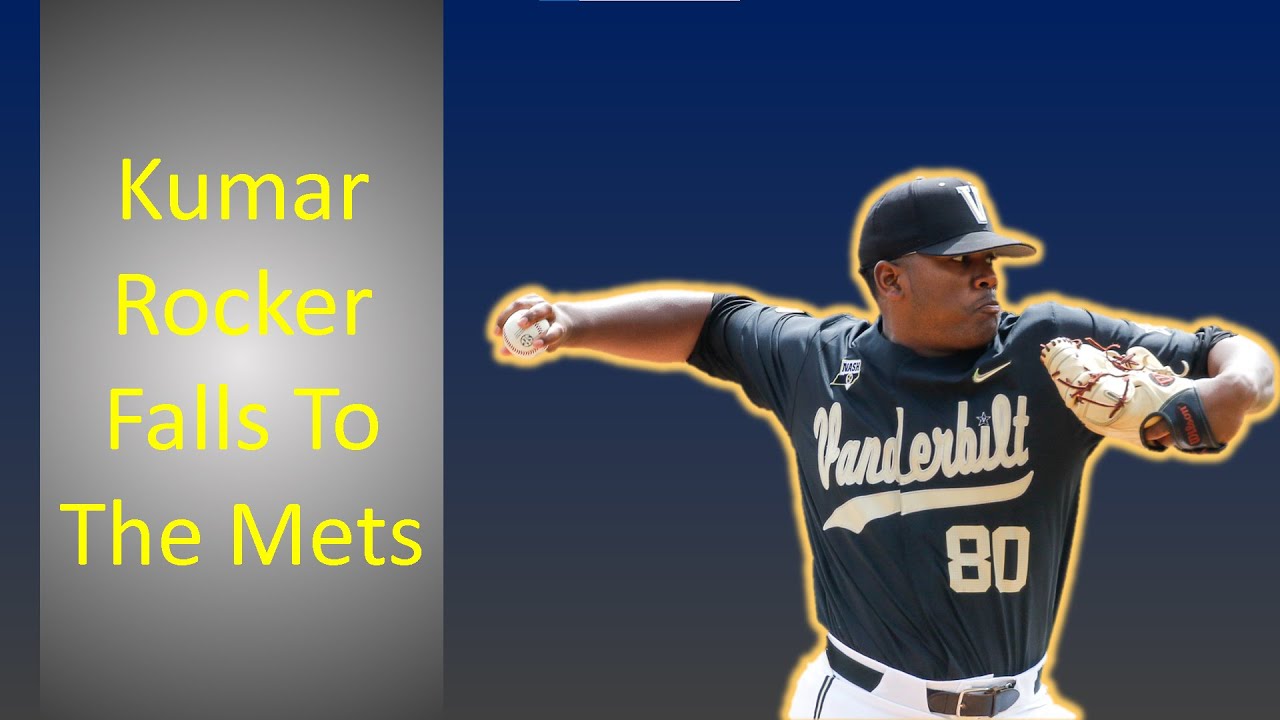 The Mets Draft Kumar Rocker, #10 Overall - YouTube