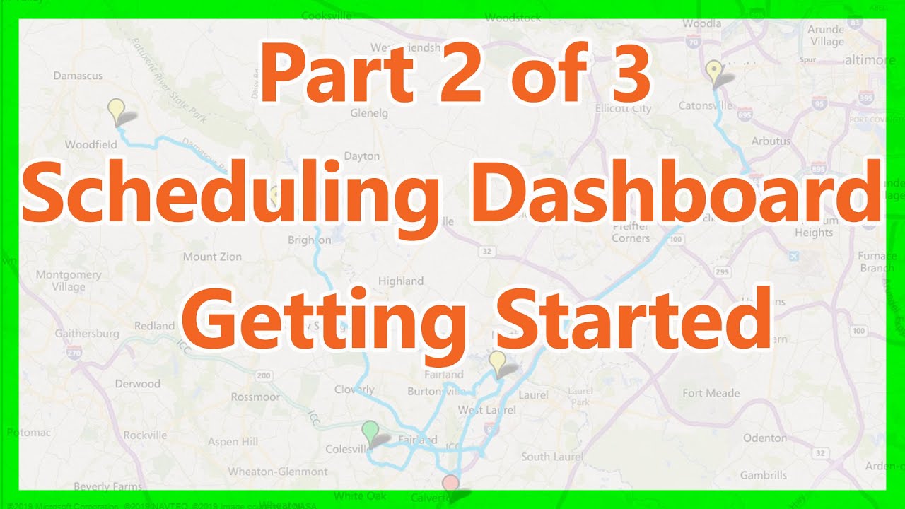 [CDA Training] Scheduling Dashboard Getting Started Part 2 of 3. - YouTube