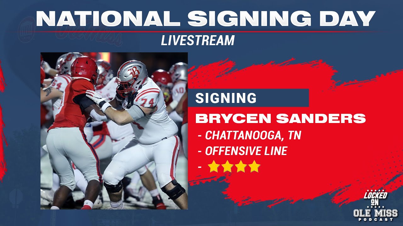 Ole Miss Football Recruiting: Brycen Sanders the first name in for the ...