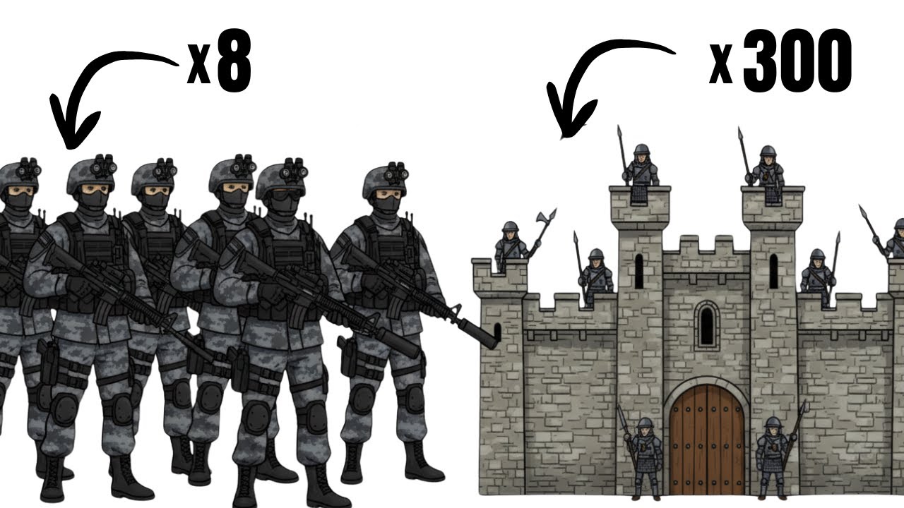 What If 8 Special Forces Team Raided a Medieval Castle? - YouTube