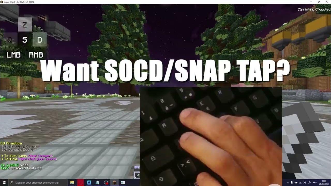 How to get Snap-tap/SOCD feature on ALL Keyboard for FREE - YouTube