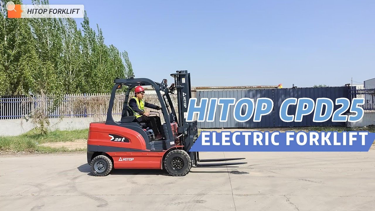 HITOP CPD25 Electric Forklift 2.5 Tons and 3 Meters Ready for Export ...