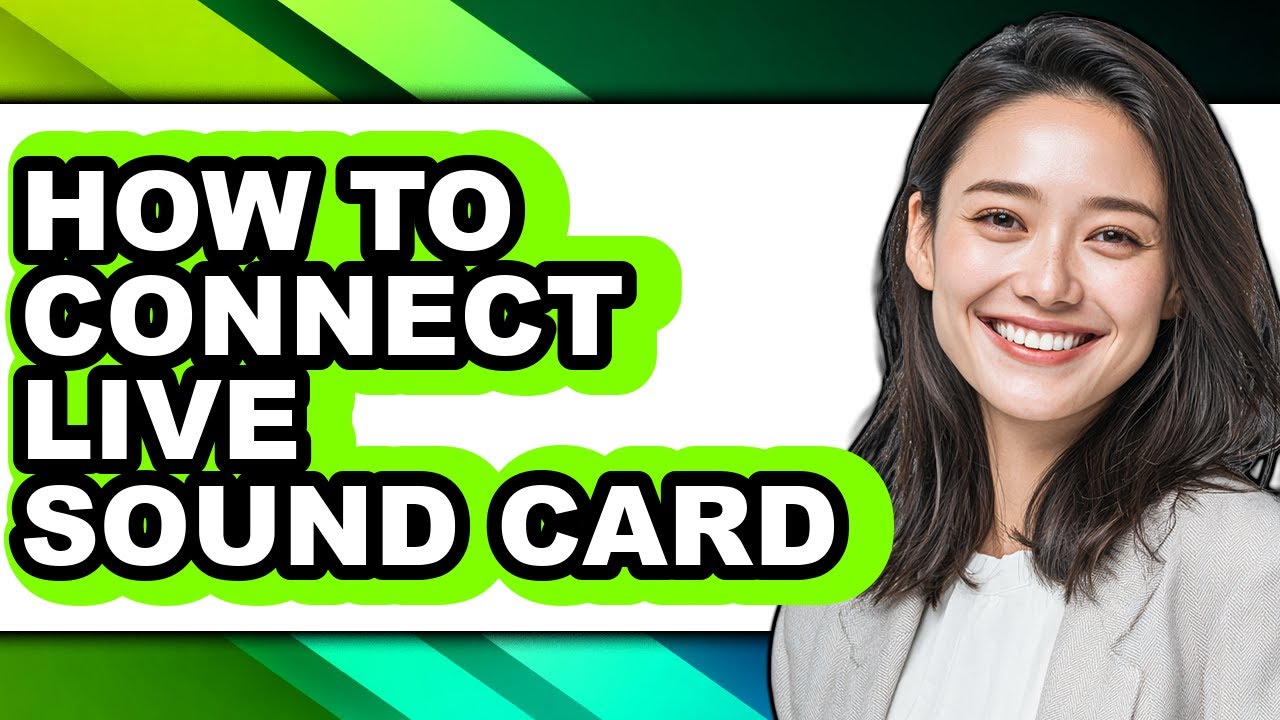 How to Connect Live Sound Card - Easy Guide - YouTube