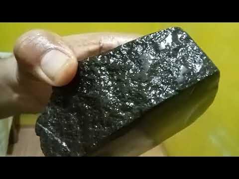 meteorite carbonado black diamond space rock 20Million dollars for sale: - YouTube