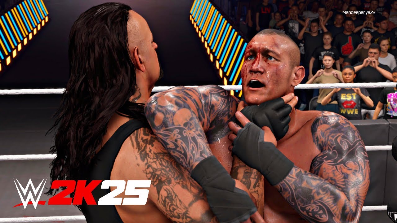WWE 2K25 The Undertaker Vs. Randy Orton Match PS5™ {4K60} FPS - YouTube